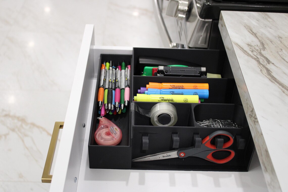 3D Printable Drawer Organizer STL File - Etsy