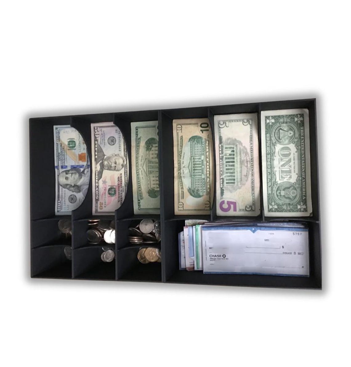 3D Printable Cash Organizer STL File - Etsy