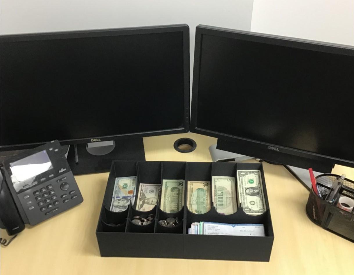3D Printable Cash Organizer STL File - Etsy