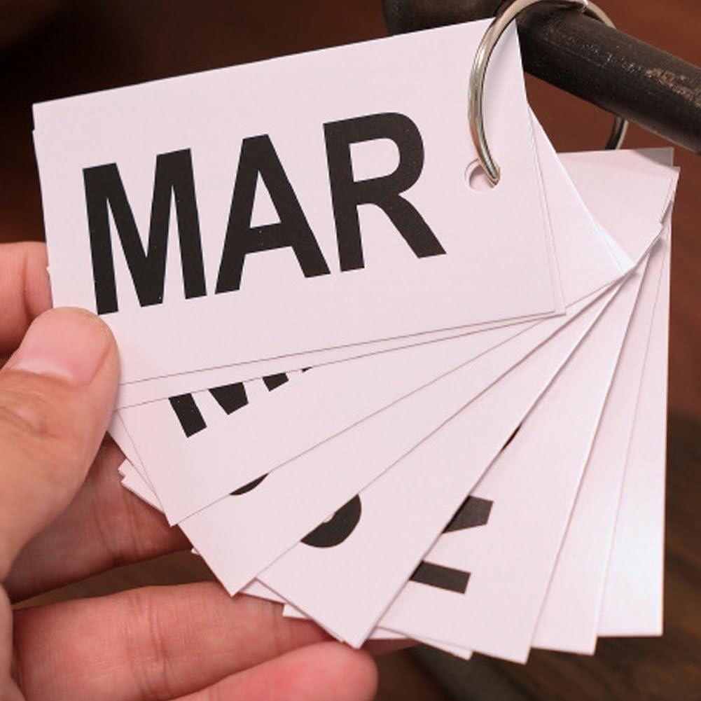 Vintage Wooden Perpetual Flip Calendar, Farmhouse Desk Decor - Etsy