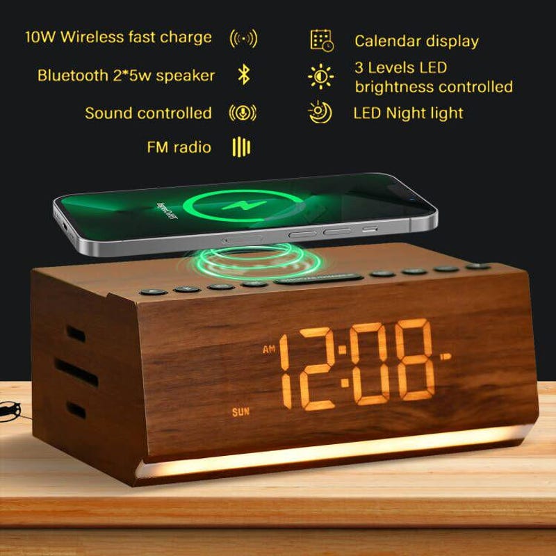 Rectangle Table Clock - Etsy