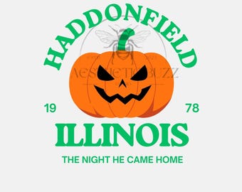 Halloween 1978 Haddonfield Illinois - Skull - Instant Download - SVG ...