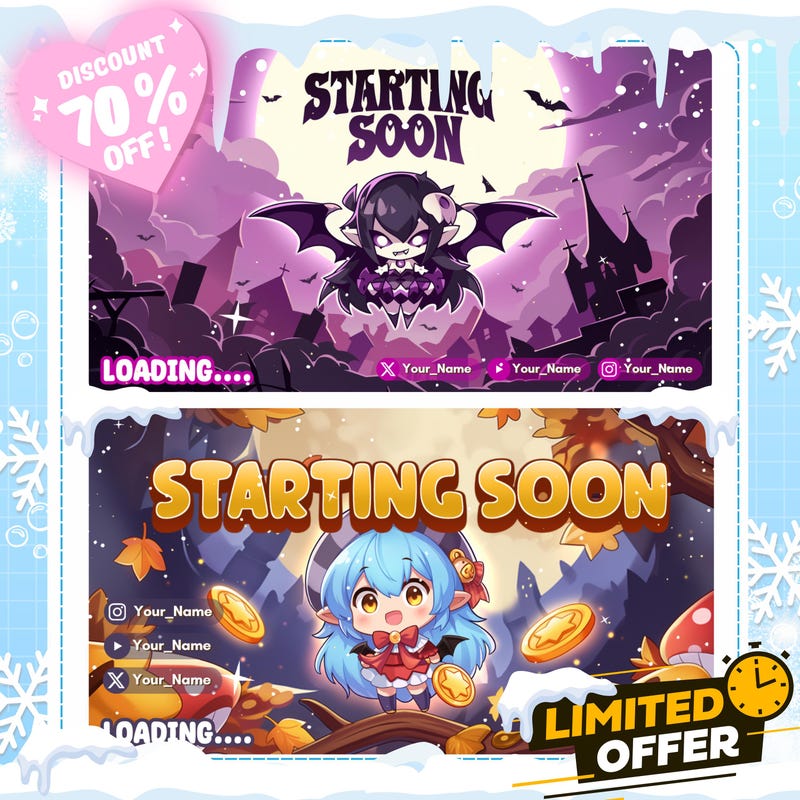 Stream Starting Soon - Etsy