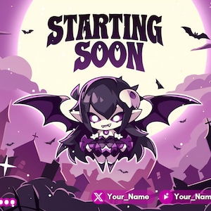 Custom Animated Stream Screen Pack / Custom Twitch Stream Screen ...