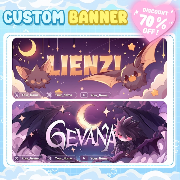 Cute Discord Banner - Etsy