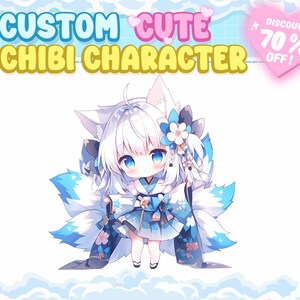 Custom Chibi Anime | Chibi Character| Chibi Pfp | Cute Chibi Commission ...