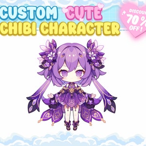Custom Chibi Anime | Chibi Character| Chibi Pfp | Cute Chibi Commission ...