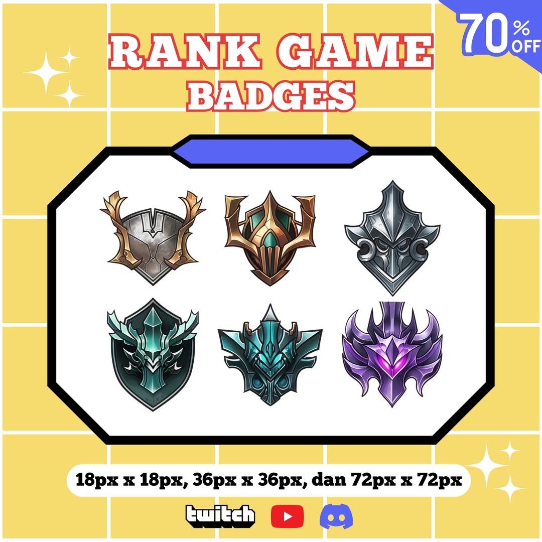 Twitch Badges Twitch Sub Badges, Sub Badges, Badges for Streammers ...