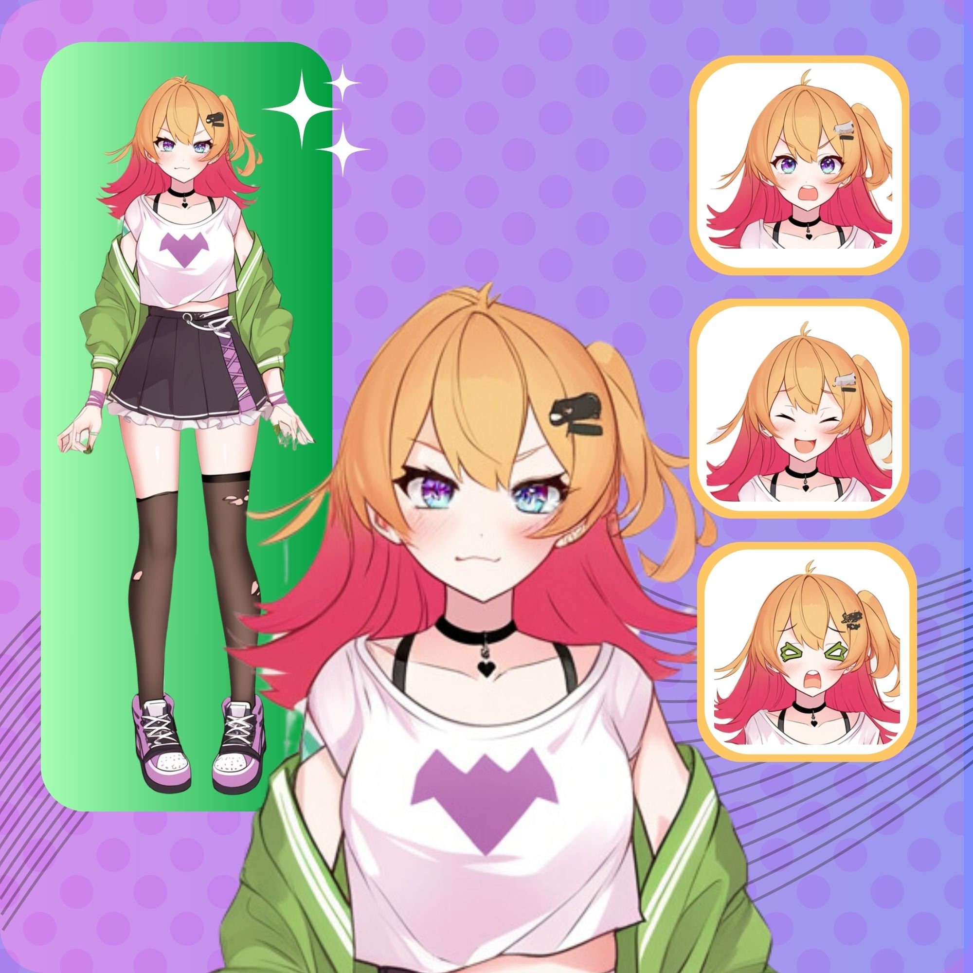 CUSTOM LIVE2D VTUBER MODEL 2d, Youtuber, Vtuber Commission, Custom ...