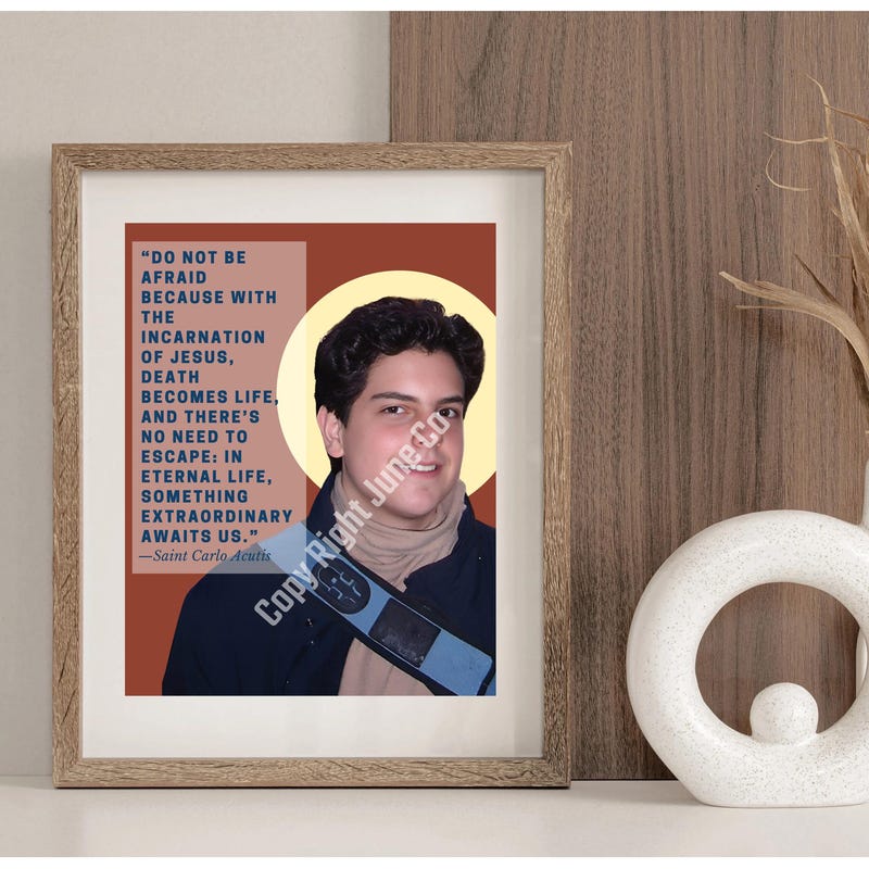 Posters Carlo Acutis - Etsy