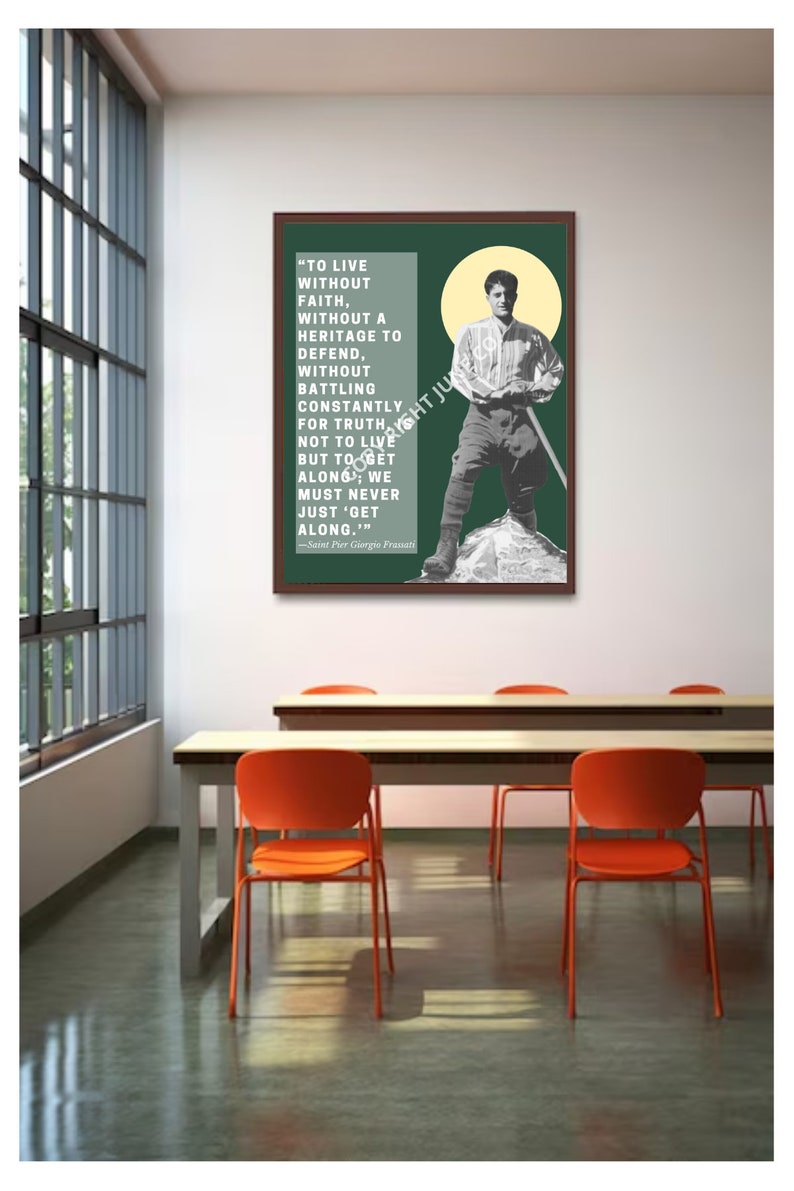 Saint Pier Giorgio Frassati Poster - Etsy