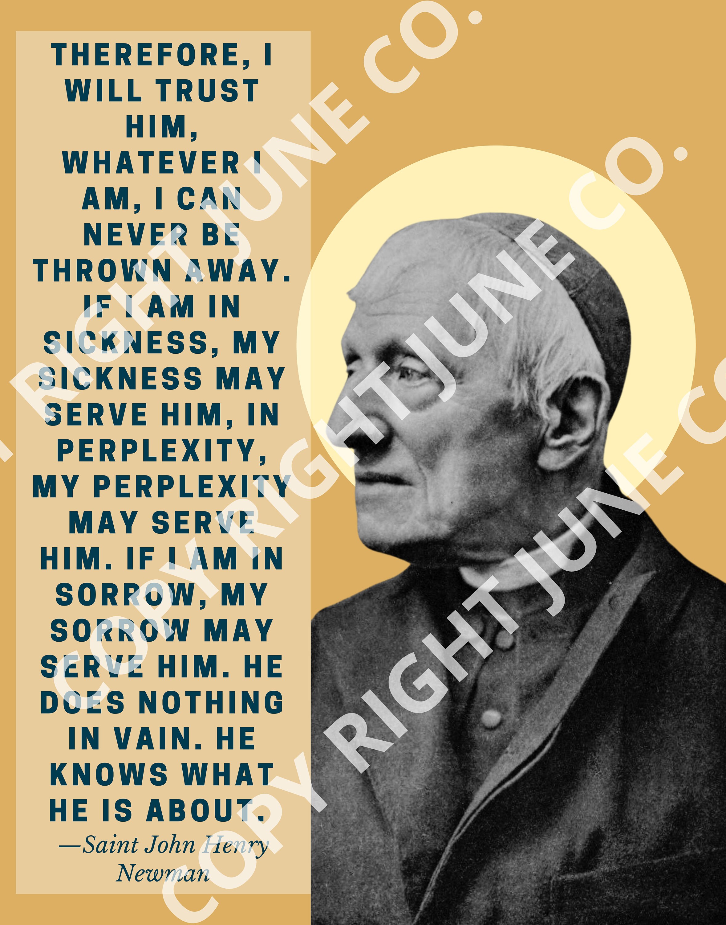 Saint John Henry Newman Poster - Etsy