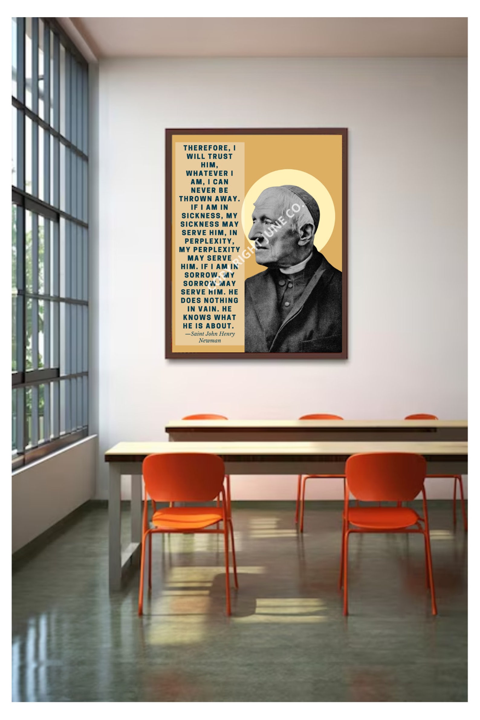 Saint John Henry Newman Poster - Etsy