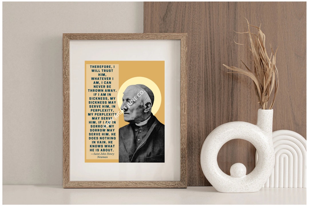Saint John Henry Newman Poster - Etsy