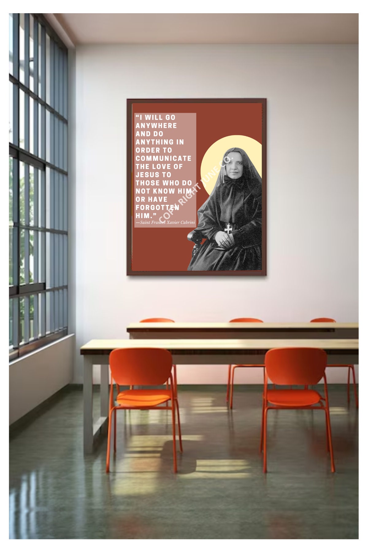 Saint Frances Xavier Cabrini Poster - Etsy