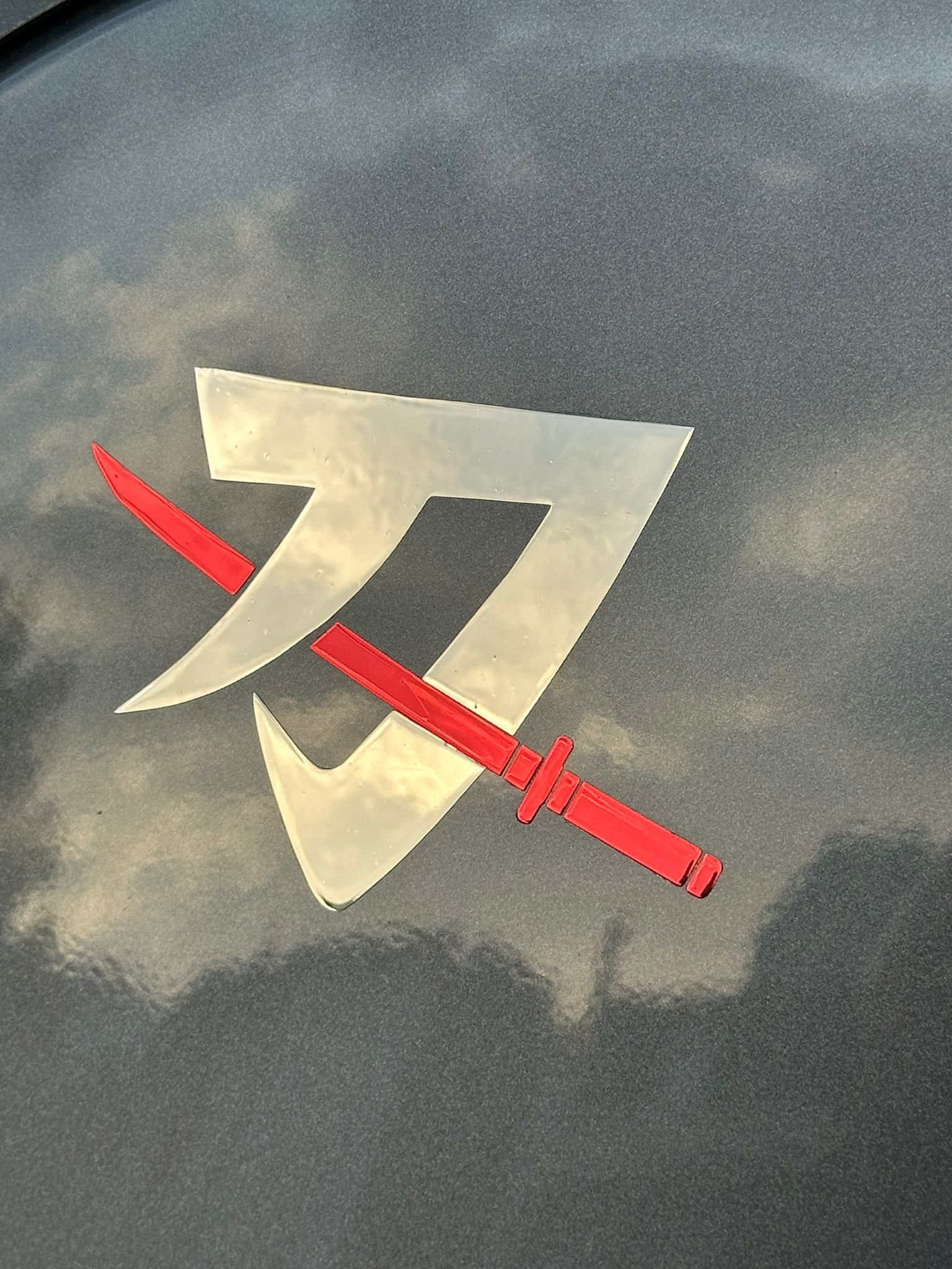 3M Aluminum KATANA Stickers for Suzuki Swift Sport, Shiny and Durable ...