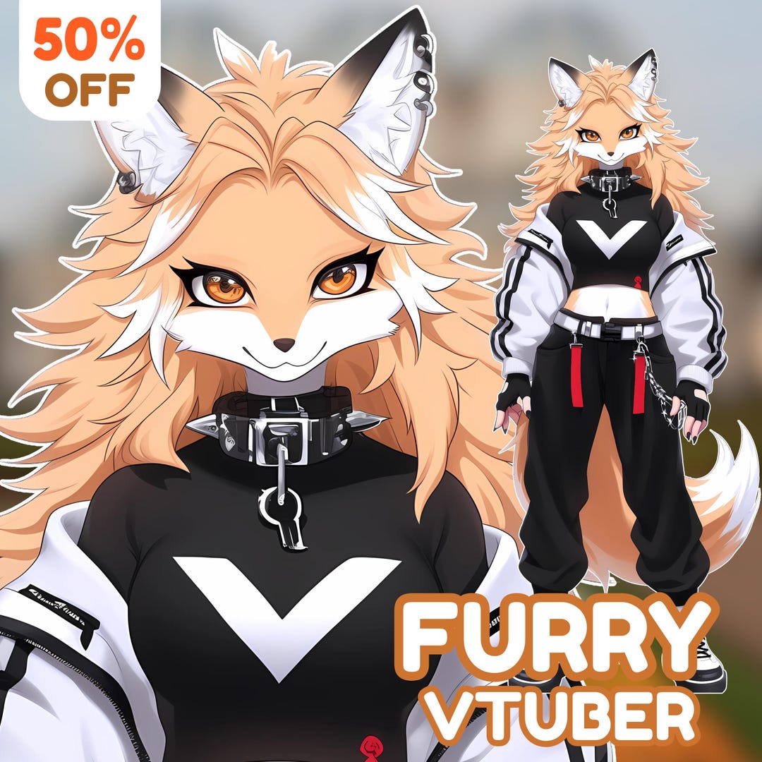 Custom Live2d Furry Vtuber | Vtuber Model | Furry Vtuber | Vtuber ...