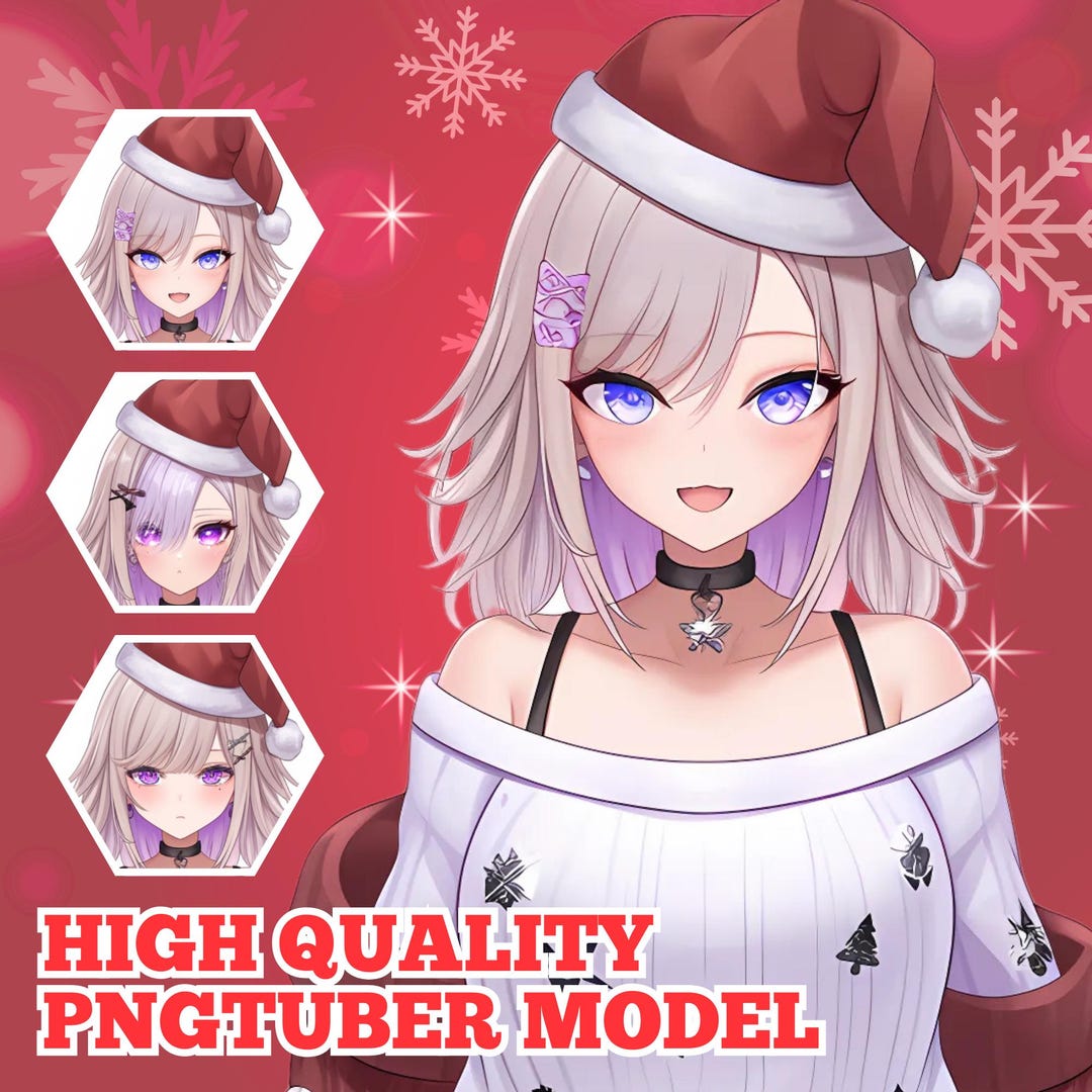CUSTOM PNGTUBER MODEL Pngtuber, Png Tuber, Twitch Pngtuber, Pngtuber ...