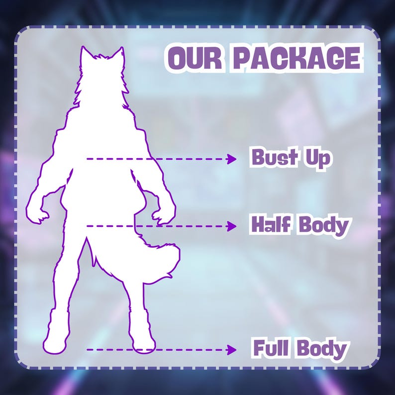 Custom Furry Vtuber | Anthro Avatar Commission | Personalized Fursona ...
