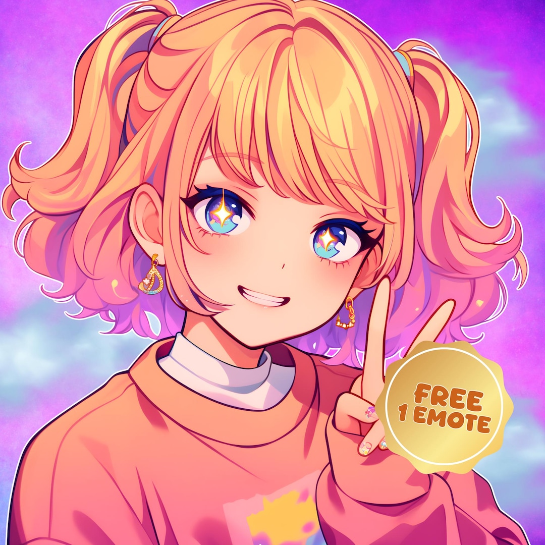 Custom Pfp Anime Avatar for Online Creator Pfp Commission for Digital ...