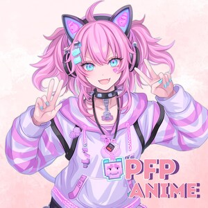 CUSTOM Anime PFP, PFP Anime Commission, Pfp, Anime Pfp, Vtuber Pfp ...