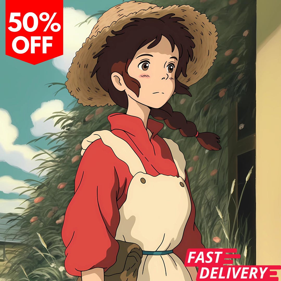 Custom Ghibli Style Portraits, Turn You Into a Ghibli Character, Ghibli ...