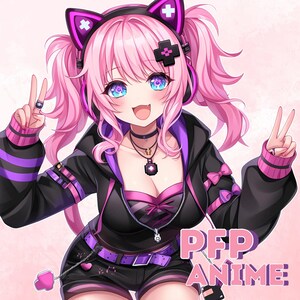 CUSTOM Anime PFP, PFP Anime Commission, Pfp, Anime Pfp, Vtuber Pfp ...