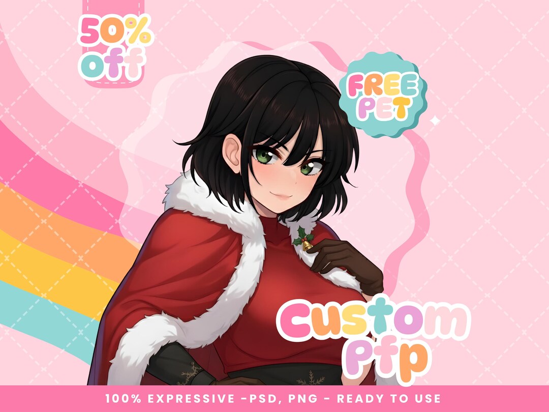 Custom PFP Portrait Commission Streaming Profile Artwork Designed ...
