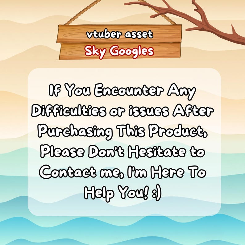 Vtuber Asset Rigged Sky Googles or Googles Snow, Premade Assets, Hat ...