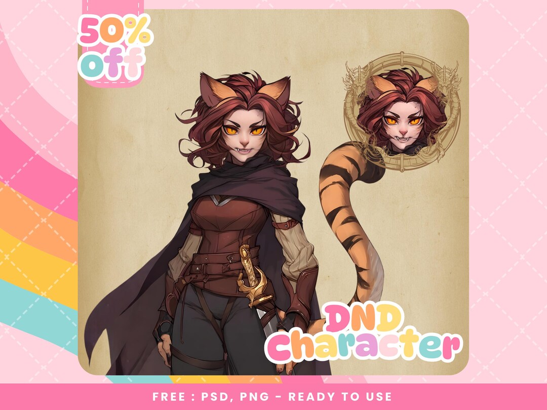 Custom Dnd Character Fantasy Avatar for Tabletop Player Dnd Commission ...