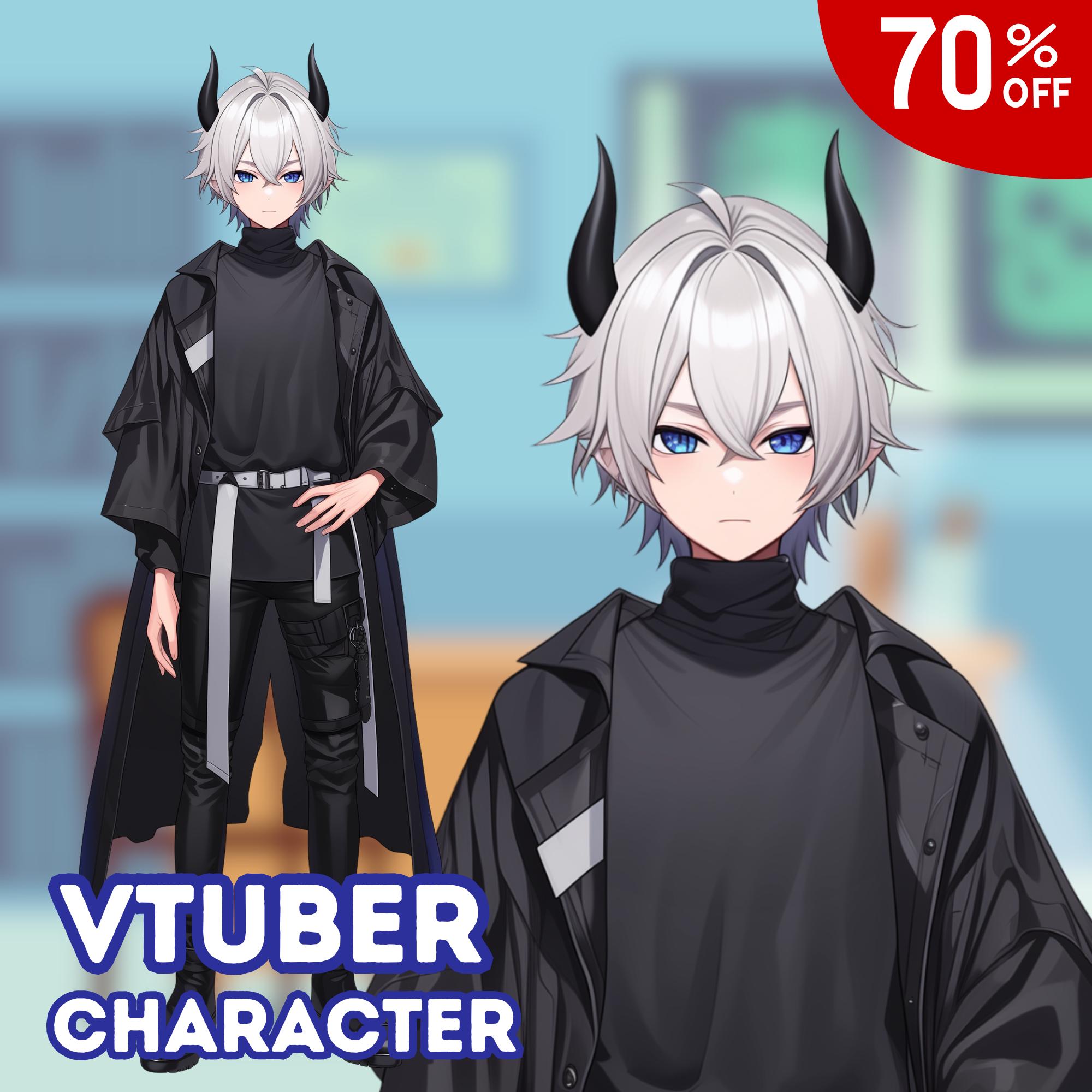 Custom Vtuber Model Live2d | Vtuber Commission, Vtuber Assets, Vtuber ...