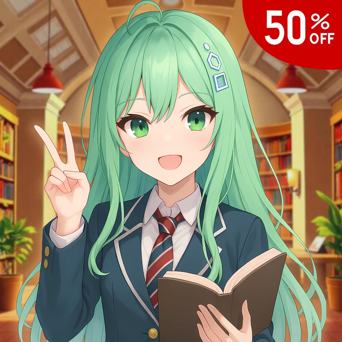 Custom Vtuber PFP 2025 - Anime Profile Picture for Twitch/discord ...