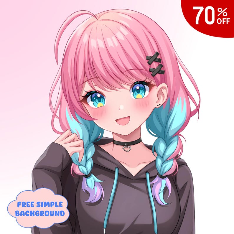 CUSTOM PFP, Anime Pfp, Vtuber Pfp, Discord Pfp, Anime Character ...