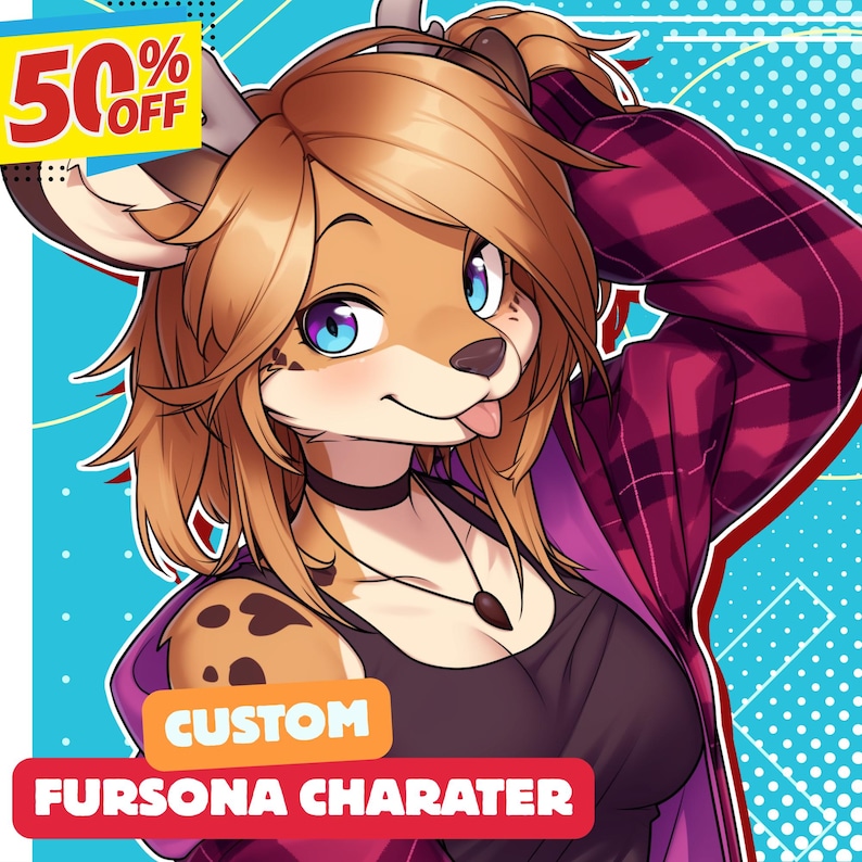 Custom Furry Fursona | Personalized Furry Art | Anthro Design ...