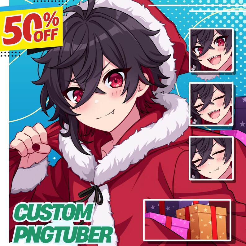PNGTUBER COMMISSION | Custom Pngtuber, PNG Model, Pngtuber Character ...