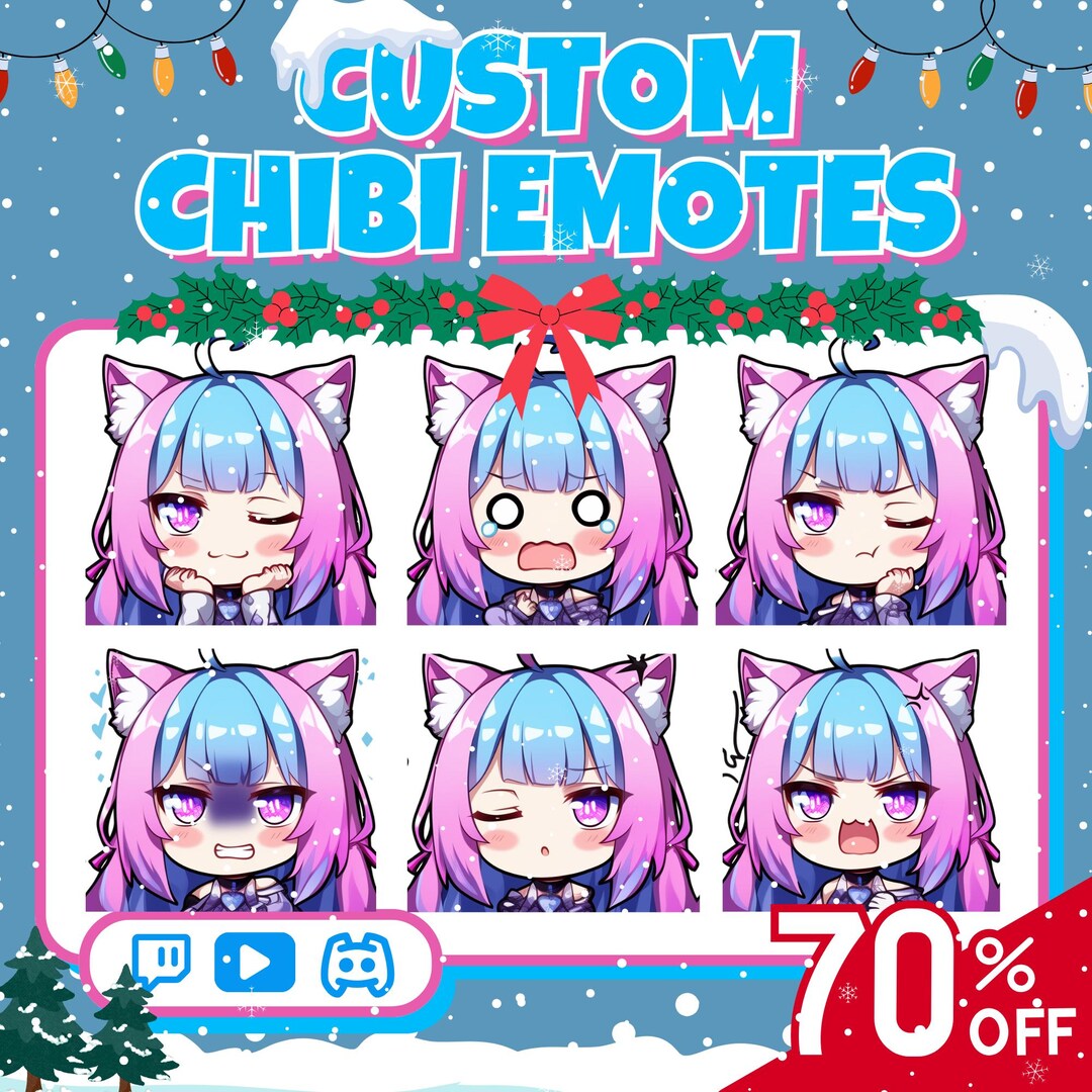 Custom Twitch Emotes, Twitch Emote for Streamer, Animated Emotes ...