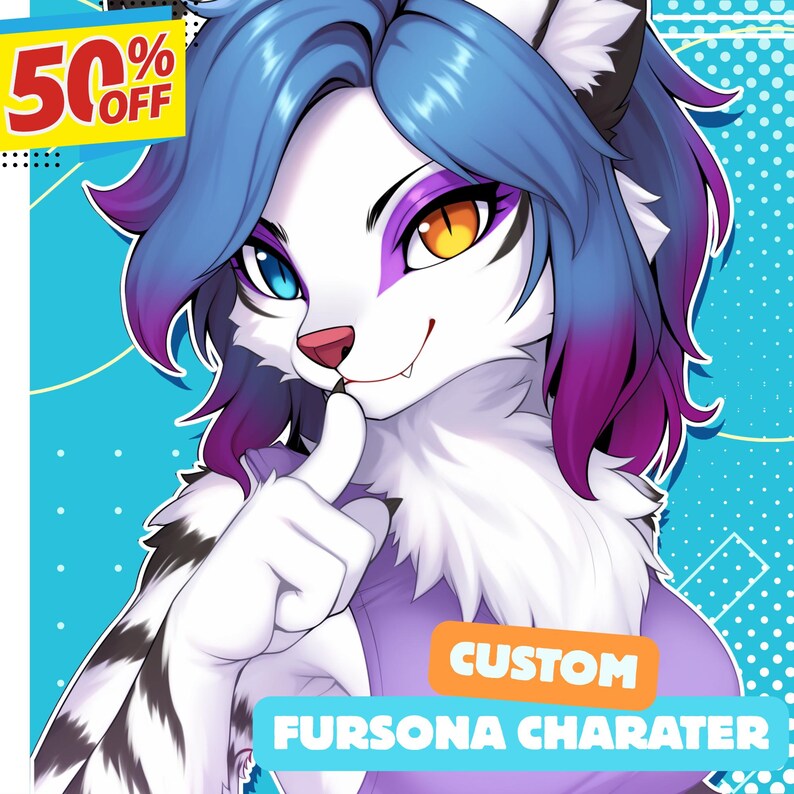 Custom Furry Fursona | Personalized Furry Art | Anthro Design ...