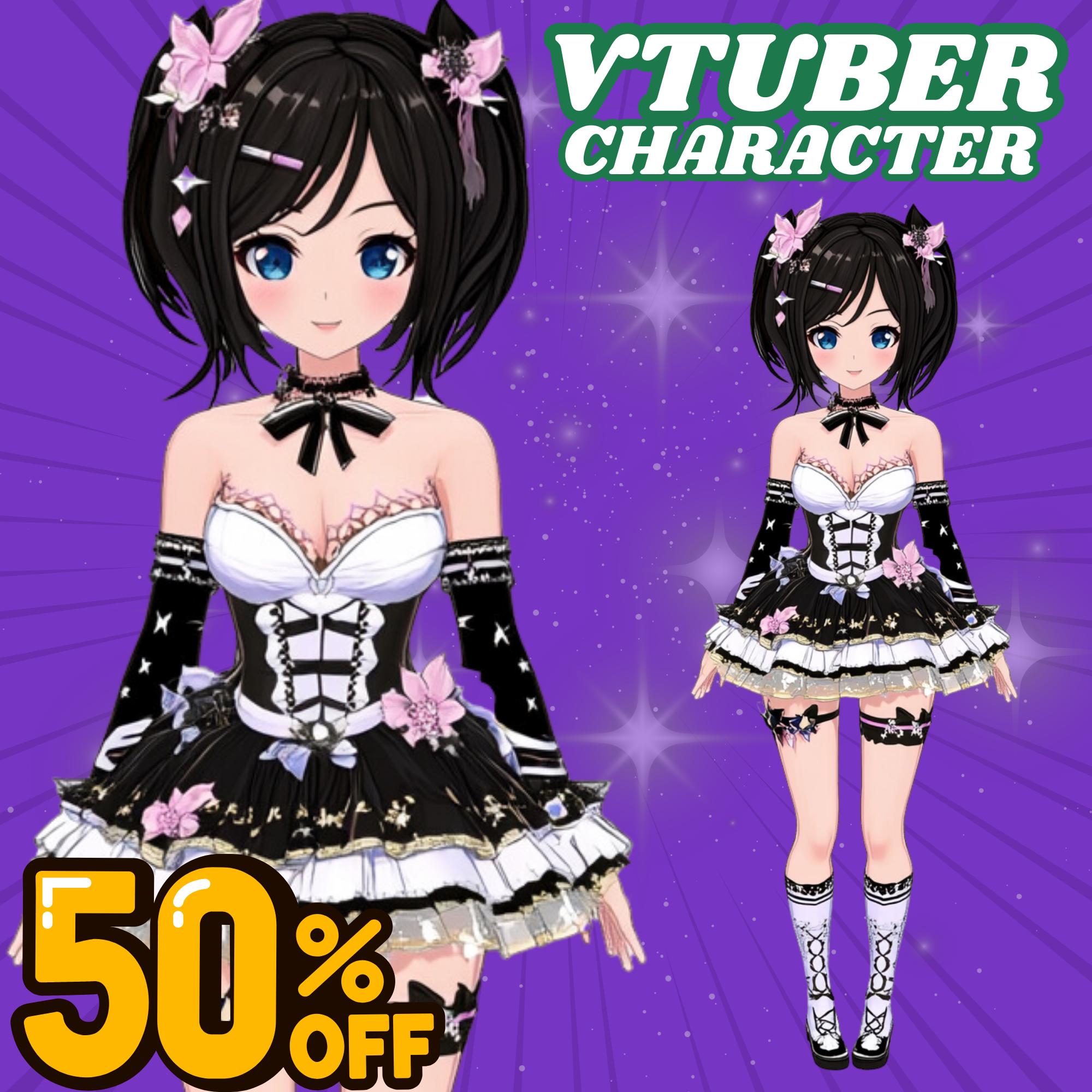 CUSTOM Vtuber Model for Commercial Use Vtuber Model Vtuber Character ...