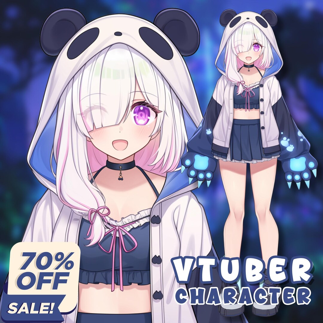 Custom Vtuber Commission | Vtuber Assets | Custom Live2d Model ...