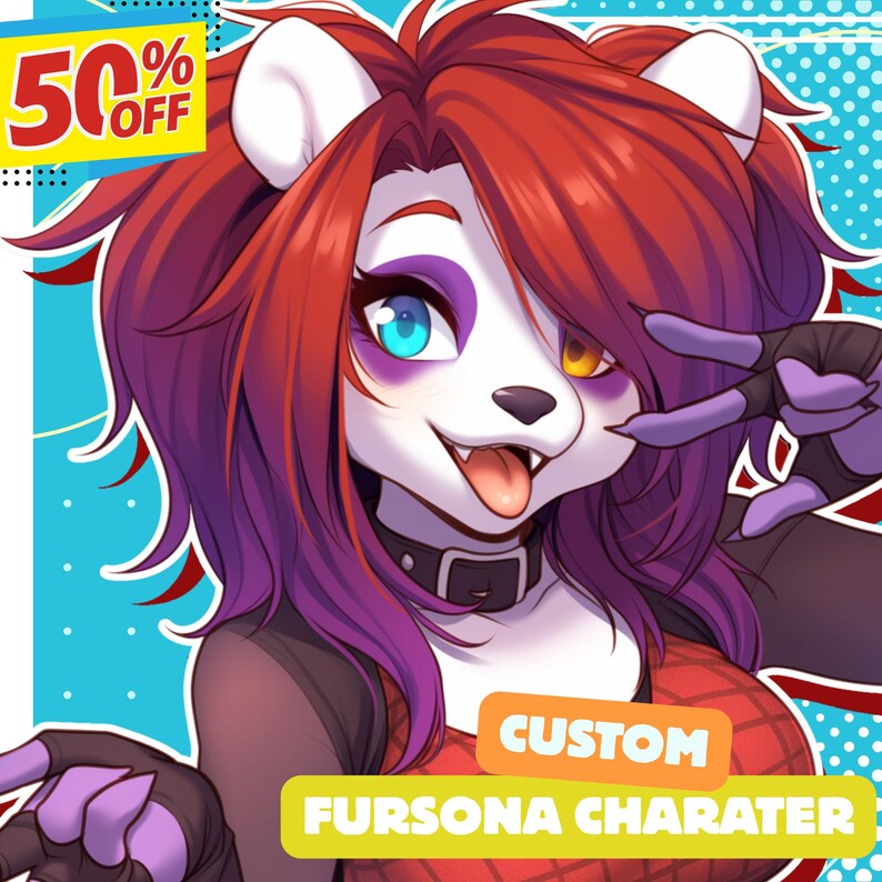 Custom Furry Fursona | Personalized Furry Art | Anthro Design ...