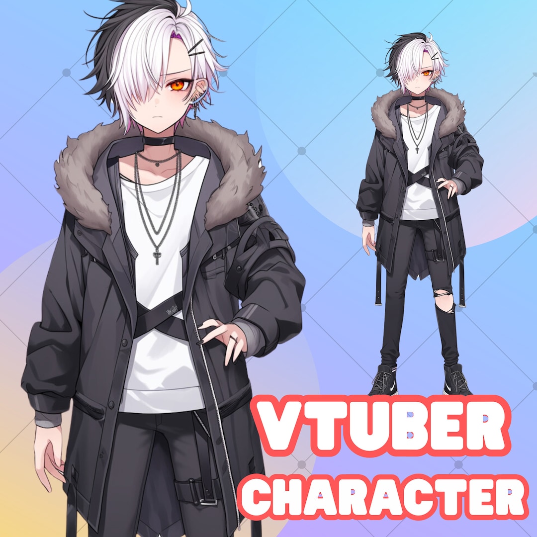 CUSTOM Vtuber Model for Commercial Use Vtuber Model Vtuber Character ...
