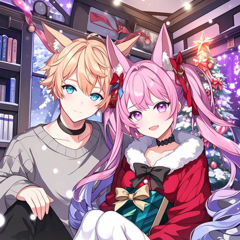 Anime Couple Gift, Pfp Couple, Pfp Anime, Pfp Commissions, Custom Pfp ...