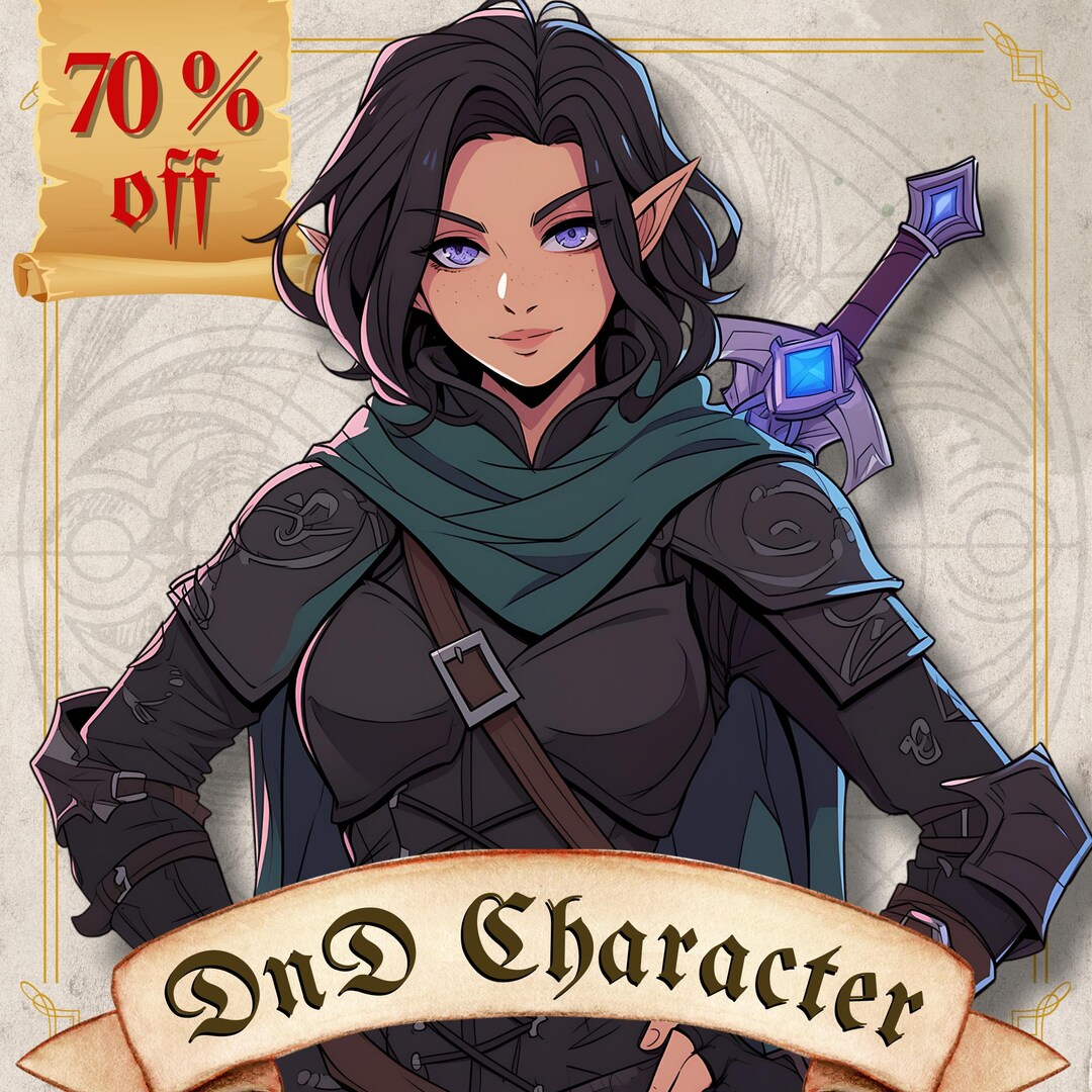 Custom Dnd Character, Dnd Character Sheet, Dnd Character Art, Custom ...