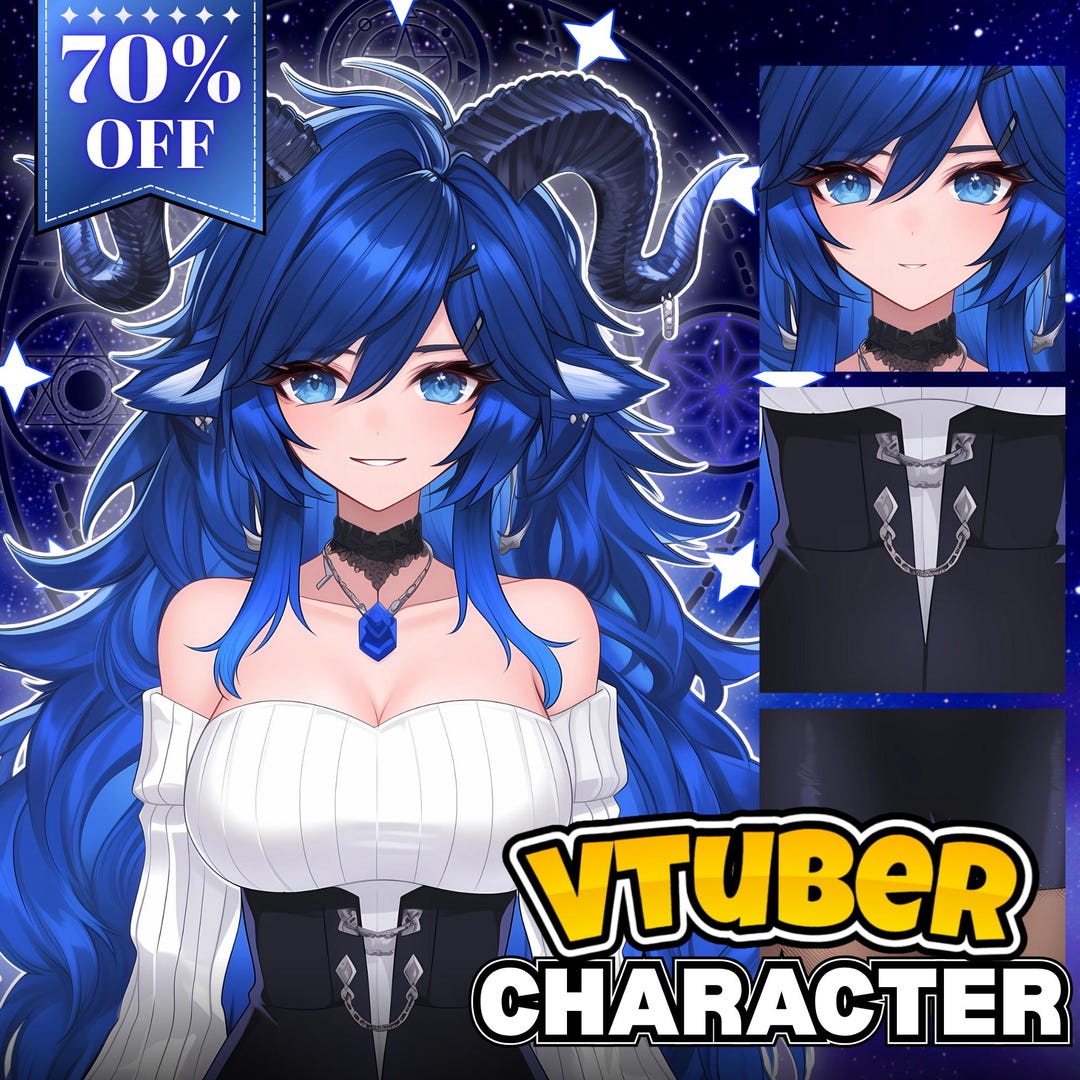 Modelo Vtuber personalizado comissionado ao vivo em 2D | Arte de anime ...