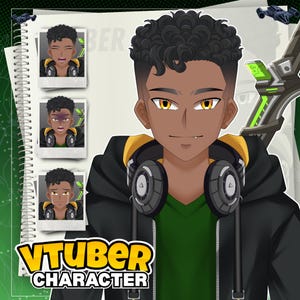 Custom Anime Vtuber Model | Live2d Design for Vtube Studio and ...