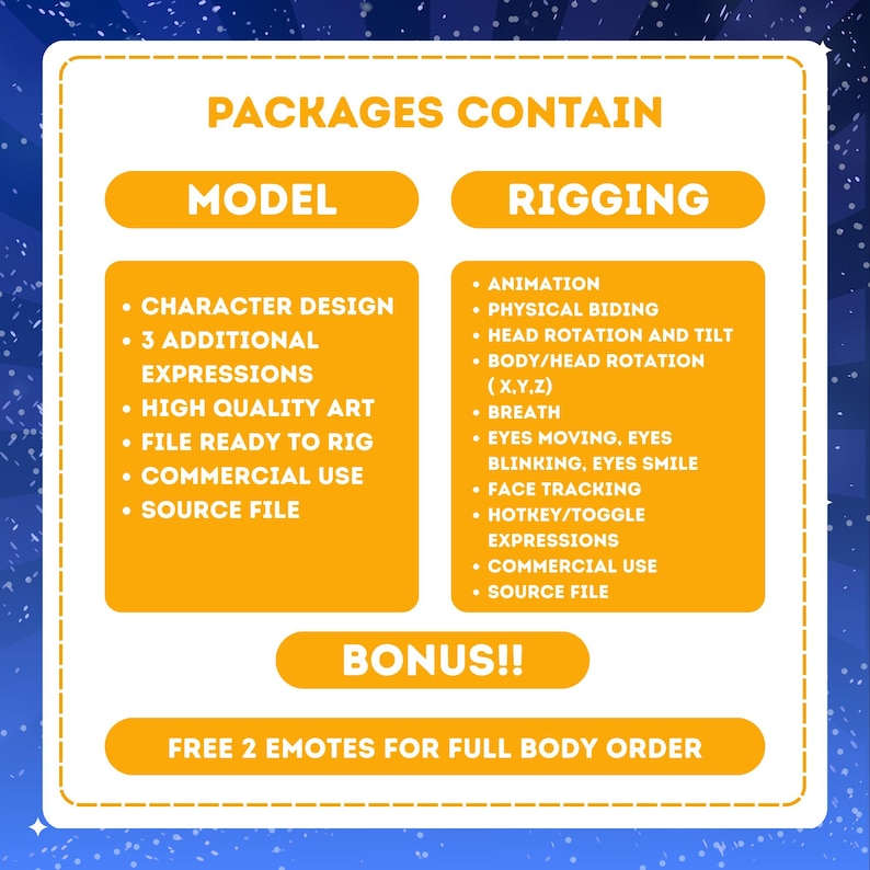 Vtuber Model Live2d | Custom Vtuber Avatar Commission for Streaming ...