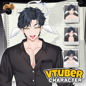 Custom Anime Vtuber Model | Live2d Design for Vtube Studio and ...