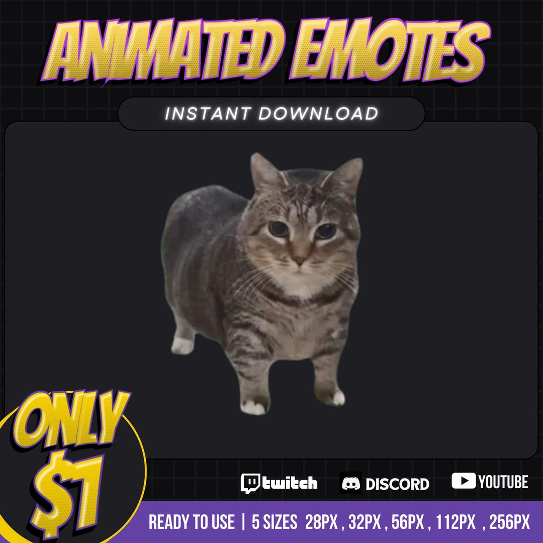 Animated Emote Twitch Emote Discord Emote Youtube Emote U Ii a Io Ui a ...