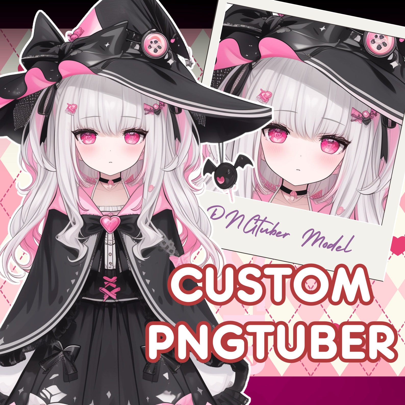 Custom PNGTUBER Pngtuber Commission Pngtuber Avatar Png Tuber Anime ...