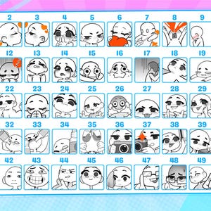 Custom Twitch Emotes for Streamers, Animated Chibi Emotes for Discord ...